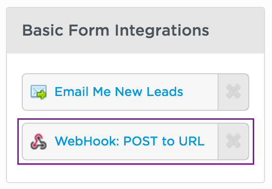 Using A Webhook Documentation